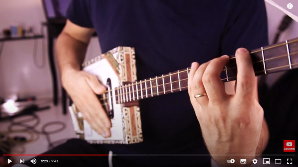 Cigar Box Guitar Tuto débutant - Apprendre la cigar box guitar,position ... Cigar Box Guitar Tuto débutant - Apprendre la cigar box guitar,position ...
